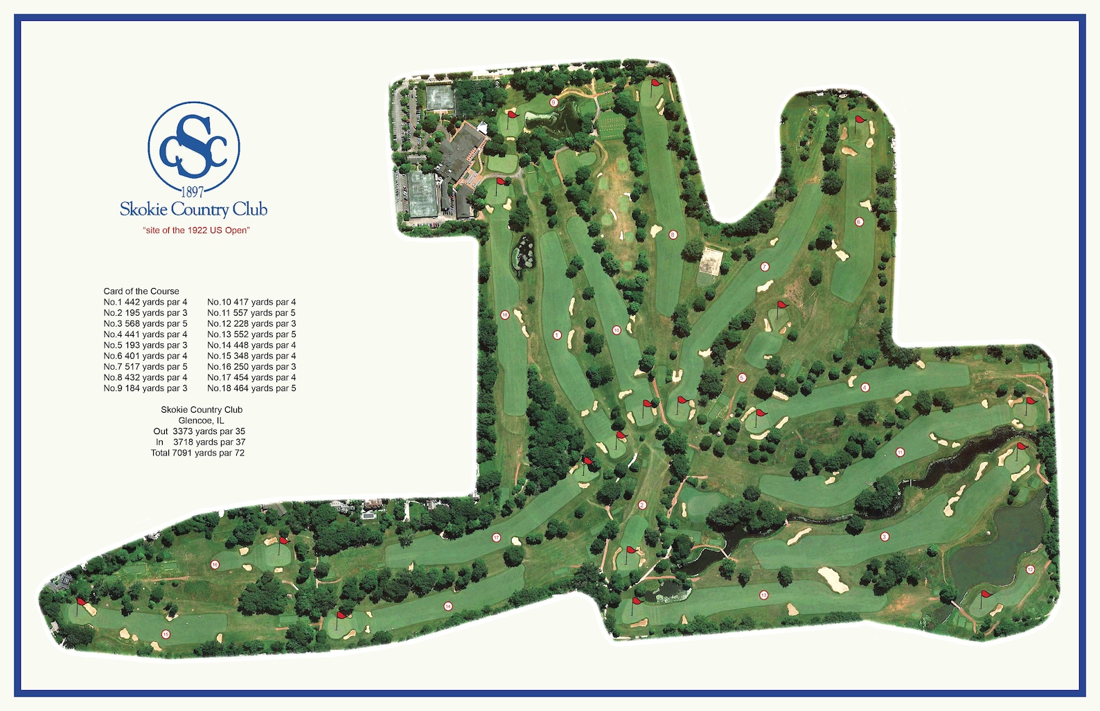 Skokie Country Club Etsy