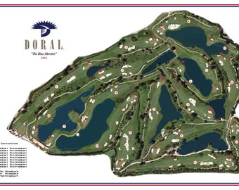 Doral Map Print - Etsy