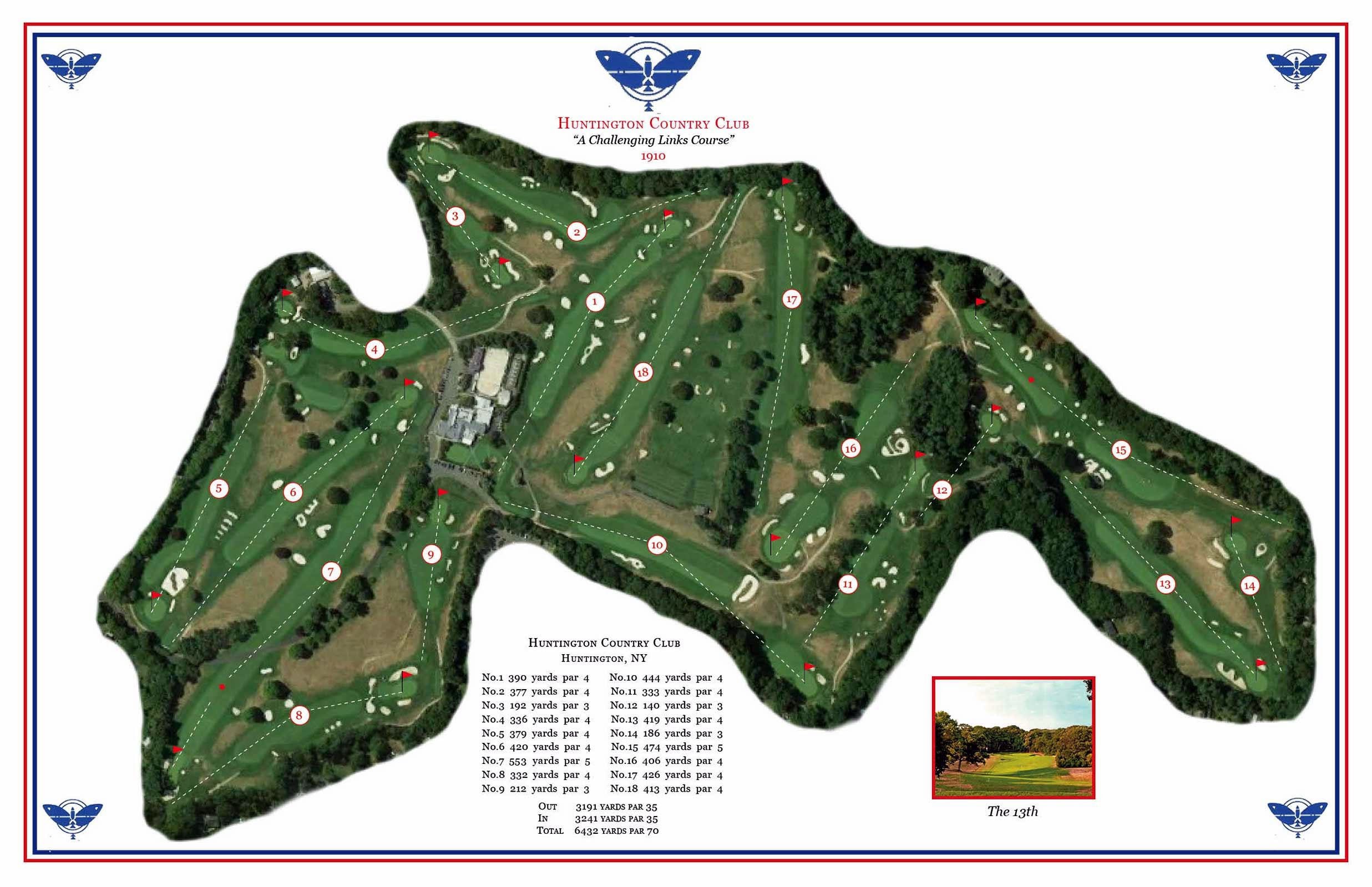 Huntington Country Club - Etsy