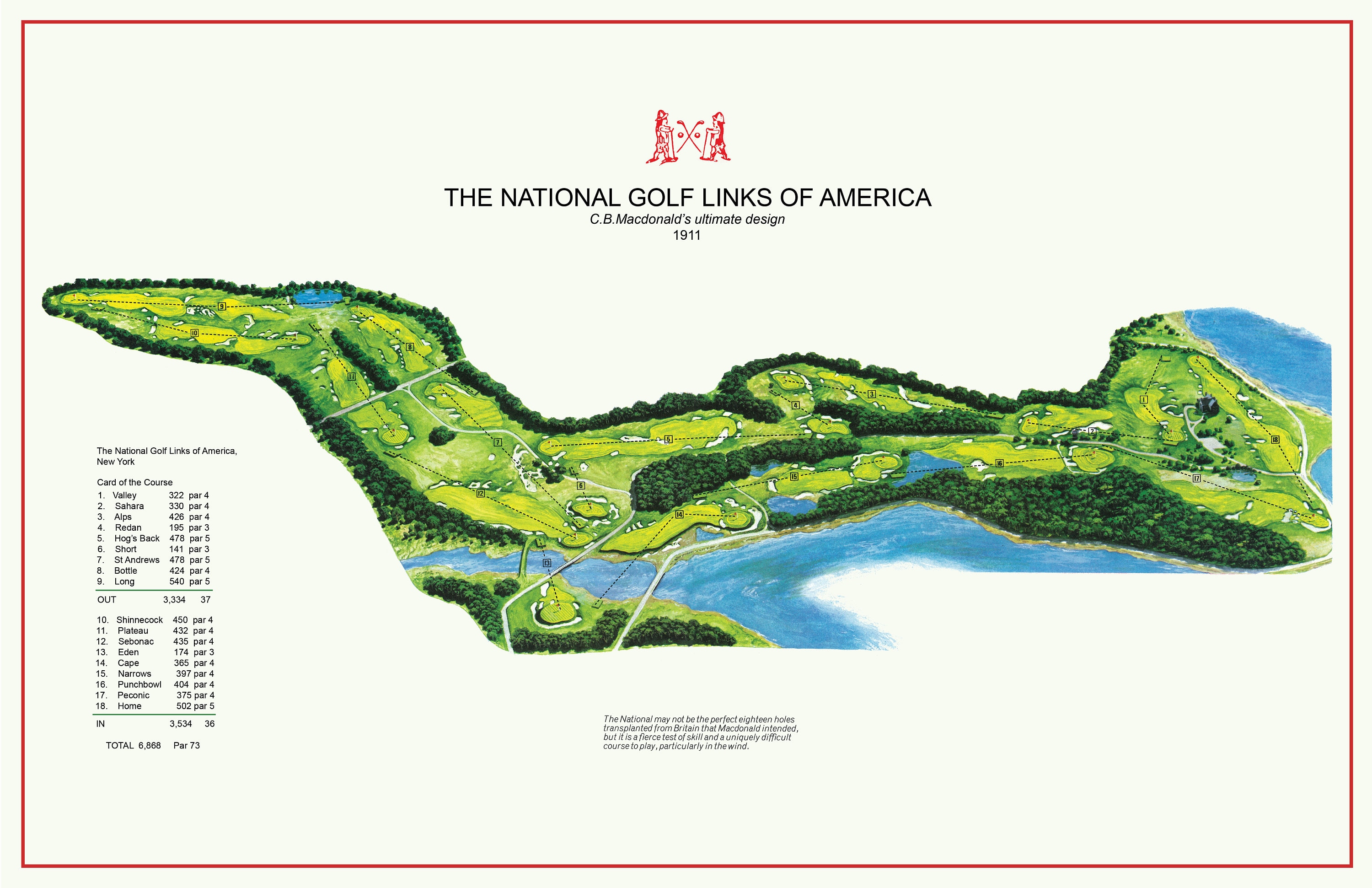 National Golf Links of America - Etsy
