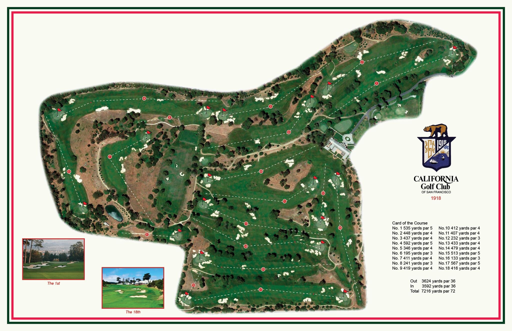 California Golf Club Logo