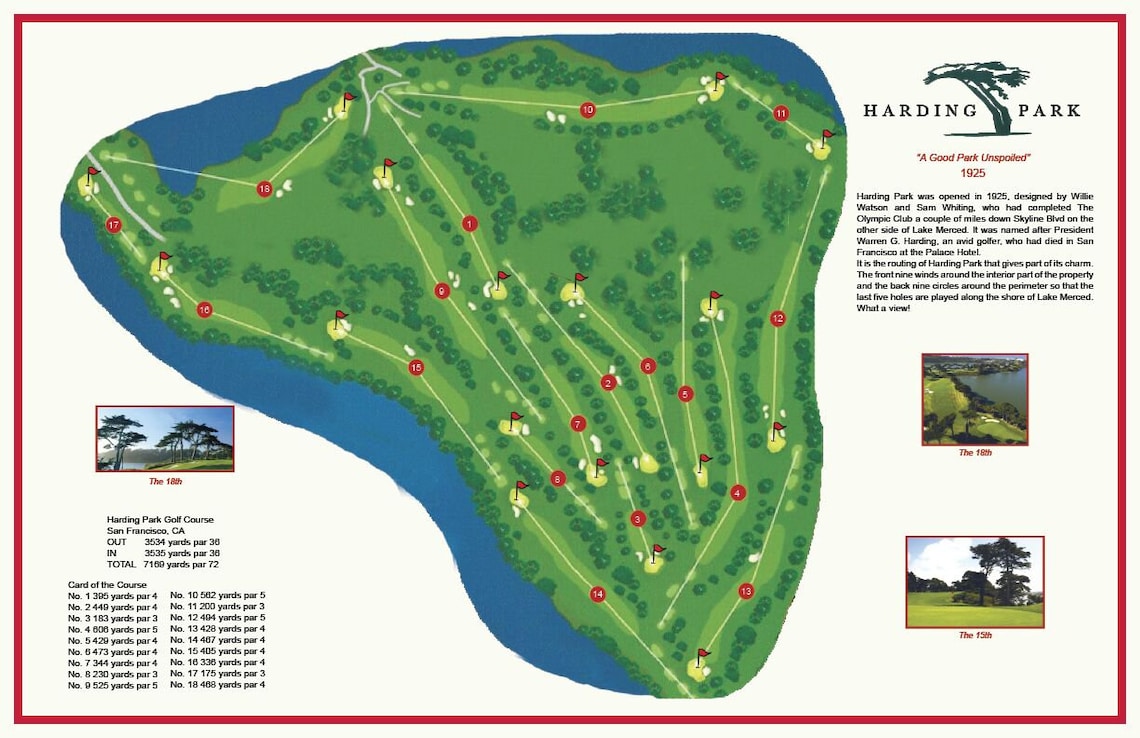 Harding Park Golf Course - Etsy
