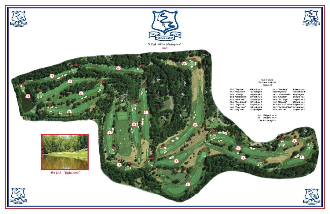 The Bedens Brook Club - Etsy