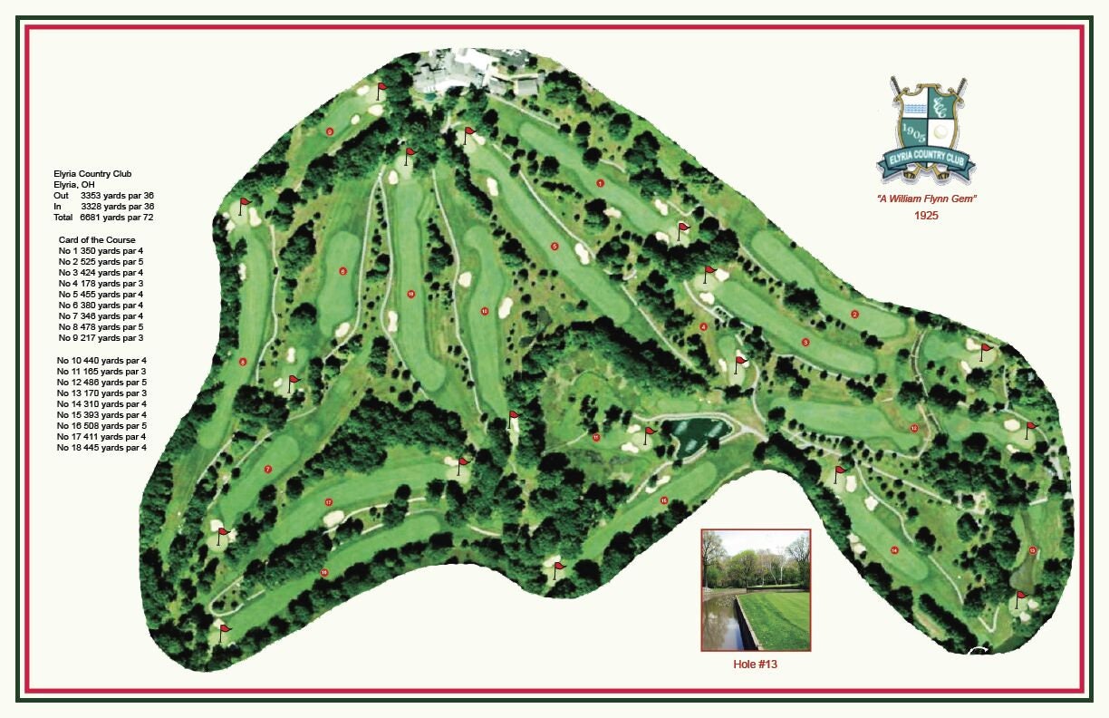 Elyria Country Club - Etsy