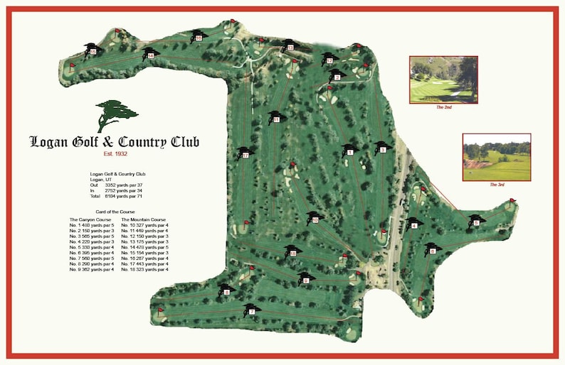 Logan Country Club - Etsy