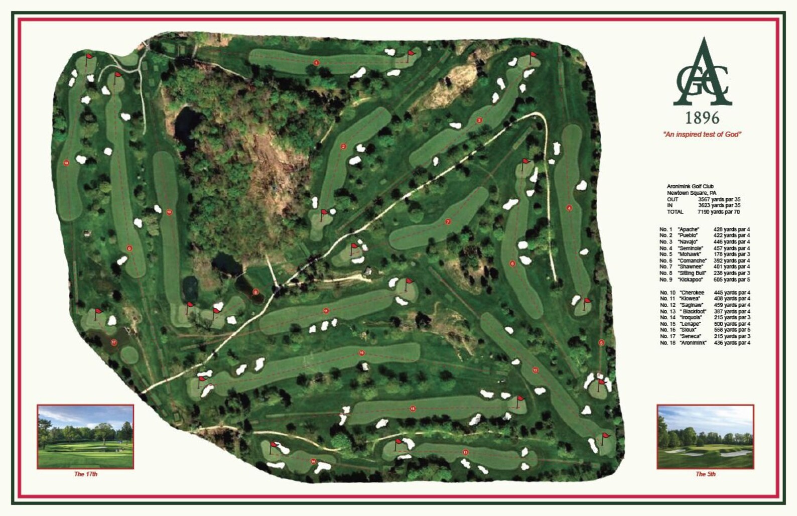 Aronimink Golf Club | Etsy