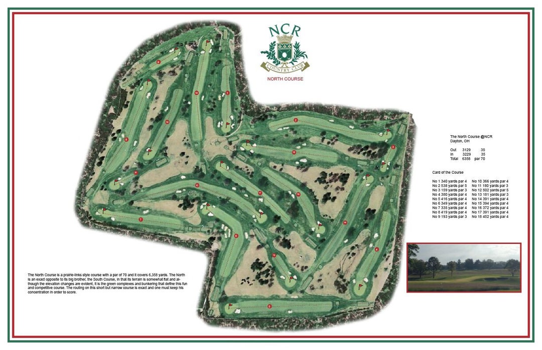 NCR Golf Club - North Course - Etsy