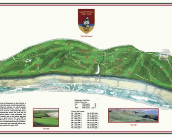 Ballybunion Map - Etsy