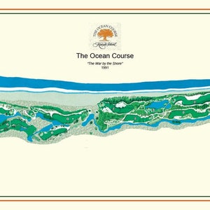 The Ocean Course at Kiawah Island - Etsy