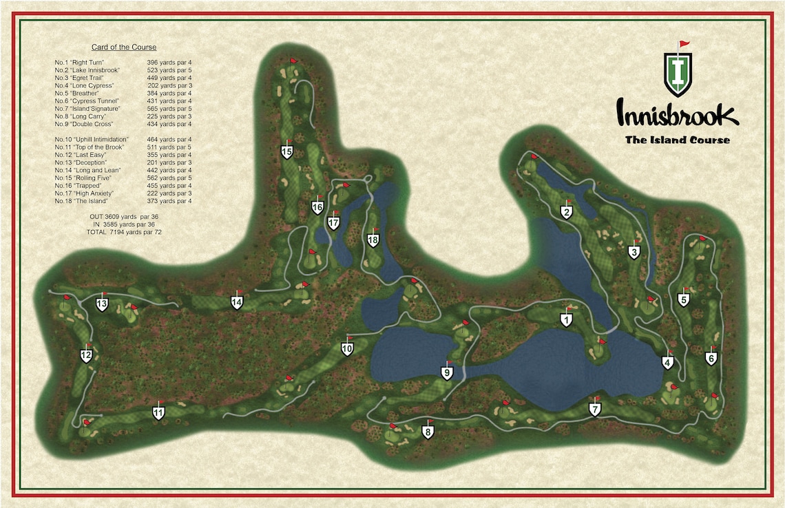 Innisbrook / Island Course - Etsy