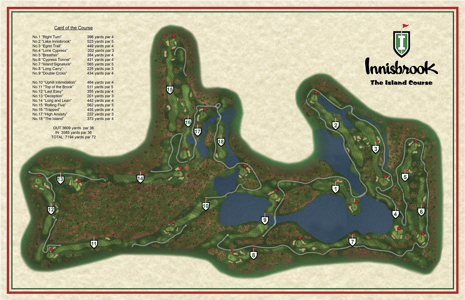 Innisbrook / Island Course - Etsy