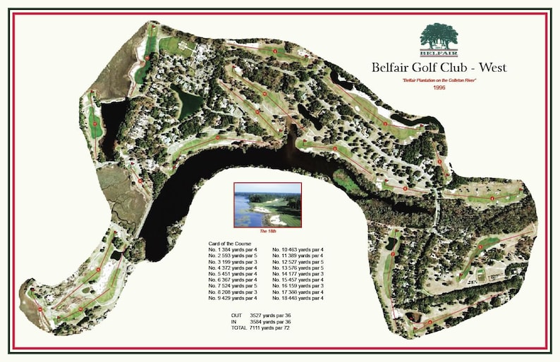 Belfair Golf Course - West - Etsy