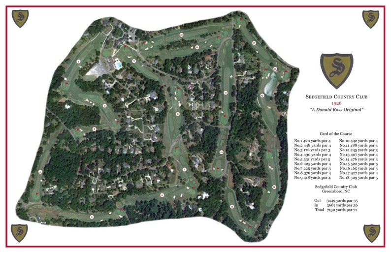 Sedgefield Country Club - Etsy