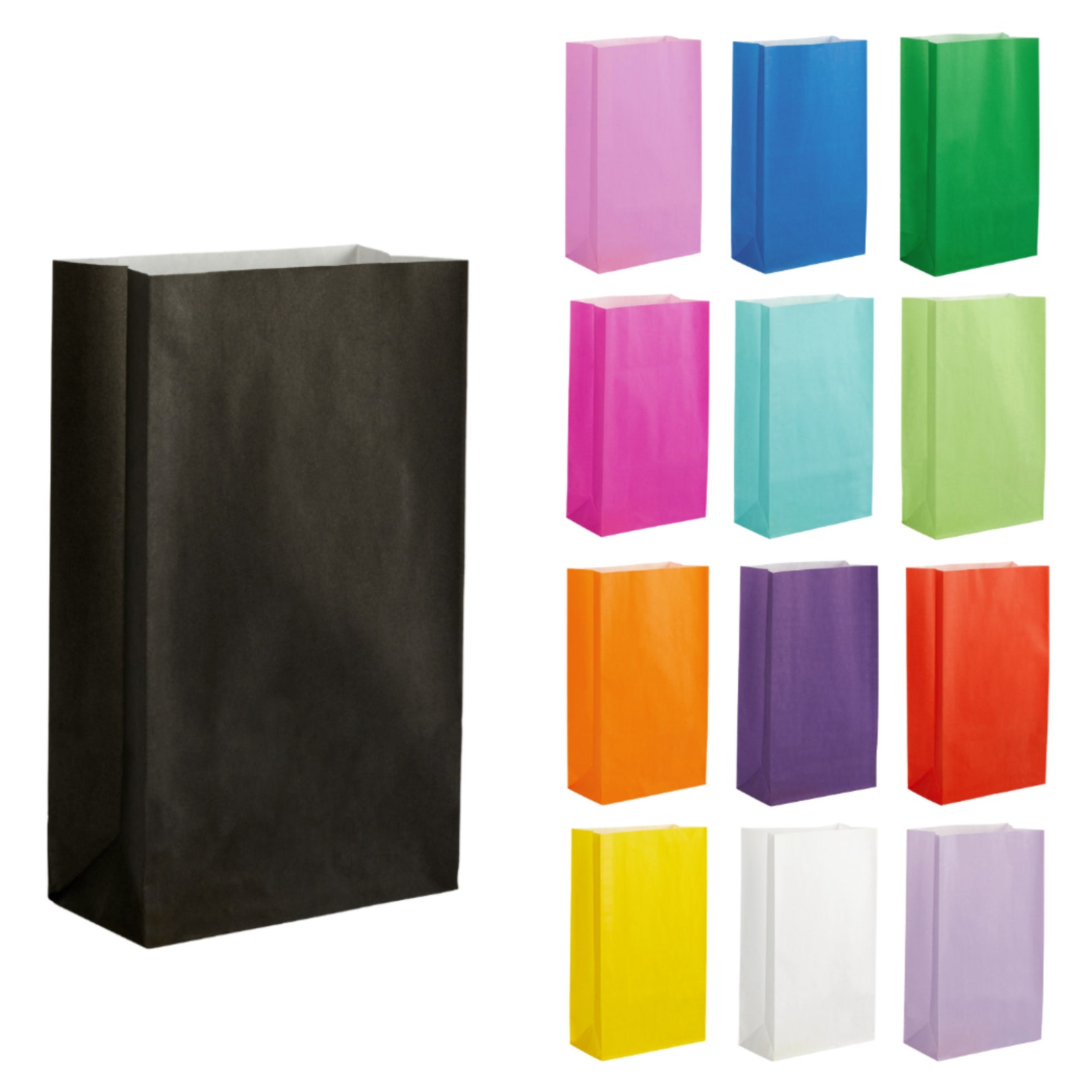 13 Colours to Choose From: Our Fun and Sturdy Paper Party Bags - Etsy UK