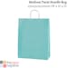 Light Blue Paper Bags With Twisted Handles 4 Sizes Paper Shop Bags ...