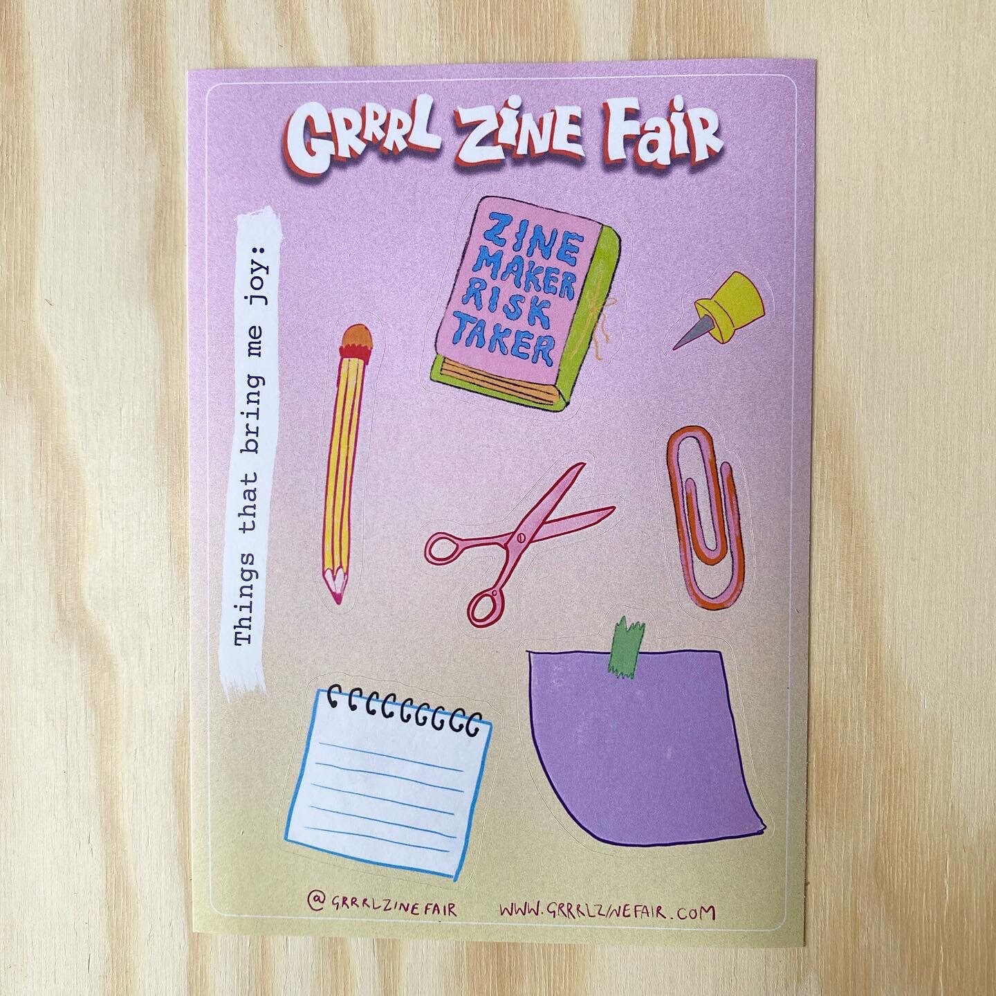 Full Zine Making Kit — Grrrl Zine Fair