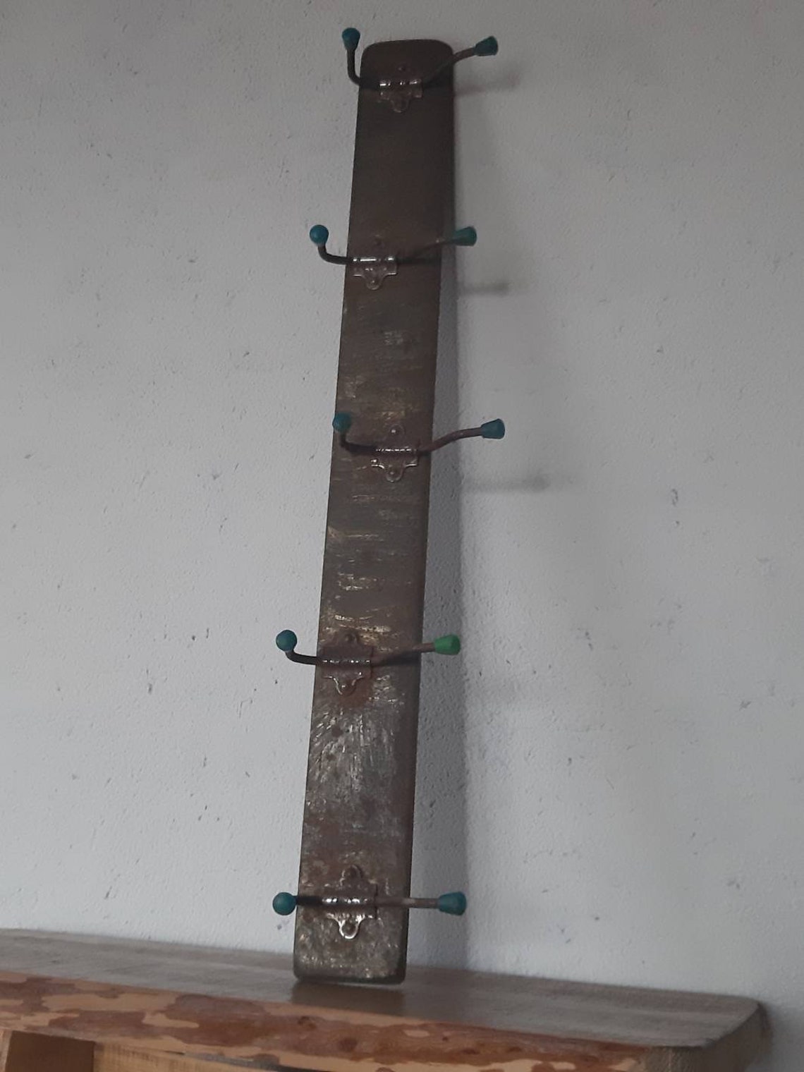 Vintage Rusty Wall Hanger Old Rusty Metal Hanger Soviet Metal - Etsy ...