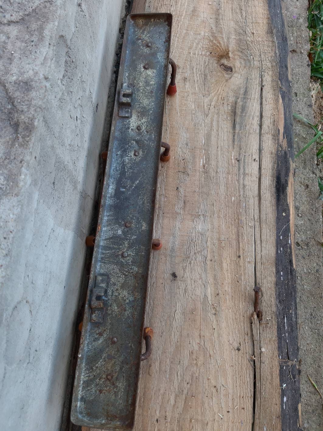 Vintage Rusty Wall Hanger Old Rusty Metal Hanger Soviet Metal - Etsy ...