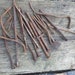 Vintage Rusty Nails Set of 20 Rusty NAILS Used Bent Rusty Nails Old ...