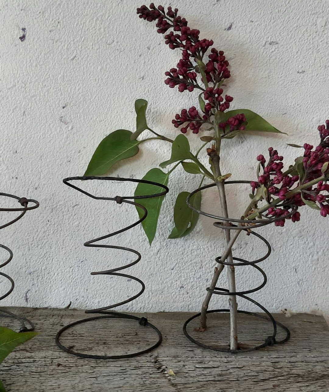 4 Vintage Rusty Bed Springs Rustic Style Craft Antique Springs Old Bed ...