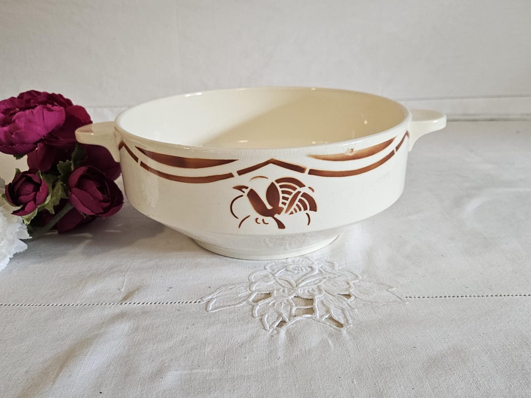 Old Vegetable Bowl, "paradis" Model, by Geo Condé From the French ...