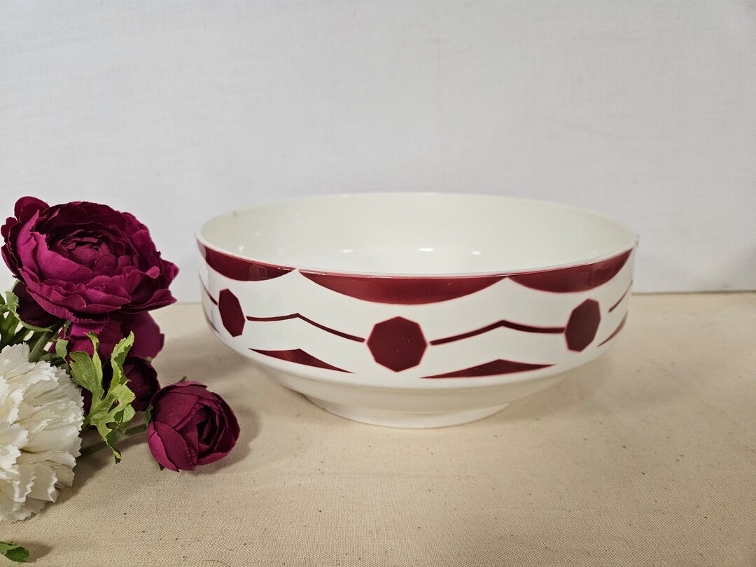 Old Model chiboulette Salad Bowl From the French Manufacture of Digoin ...