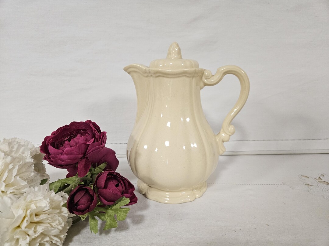 Antique Earthenware Coffee Pot, "rohan" Model, From the French ...