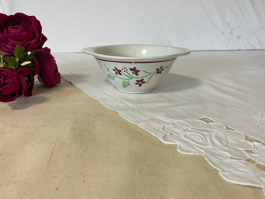 Old Bowl of the French Manufacture of Badonviller - Etsy