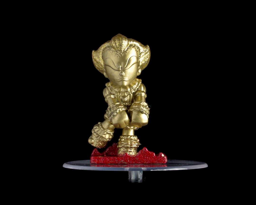 Dancing Pennywise (golden and Glittery) -custom Funko IT Mystery Mini ...