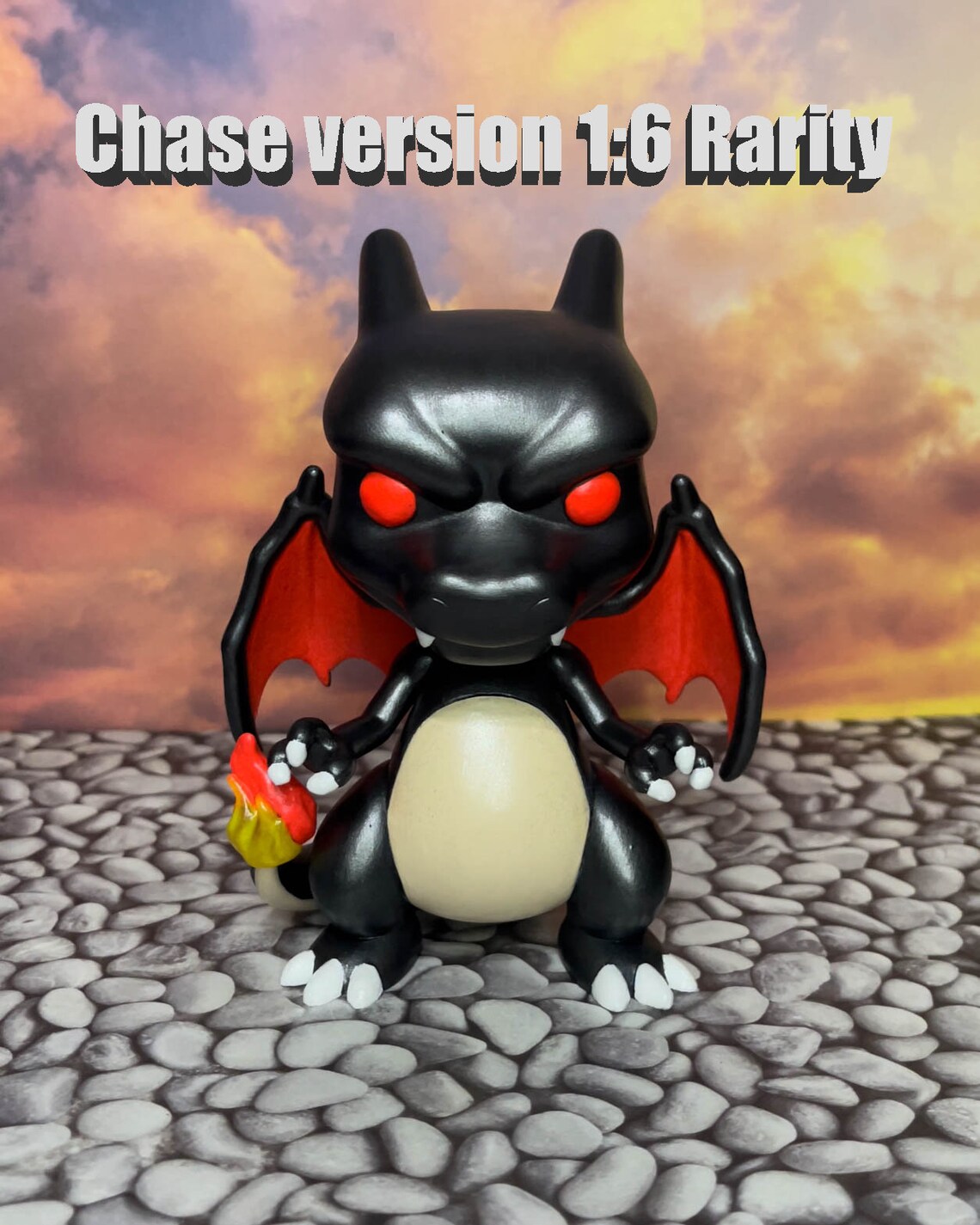 Shiny Charizard custom Funko Pokémon Pop Vinyl W/ Chance of - Etsy