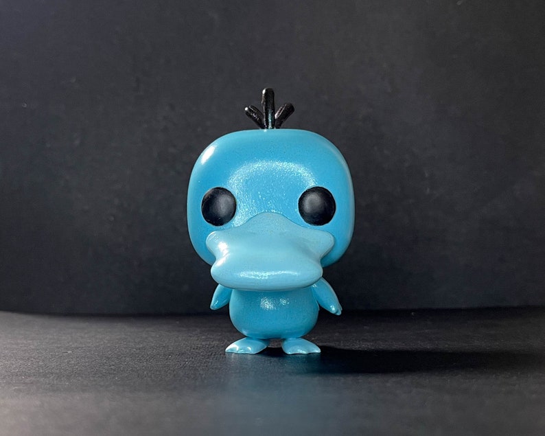 Shiny Psyduck Custom Funko Pokémon Pop Vinyl Etsy