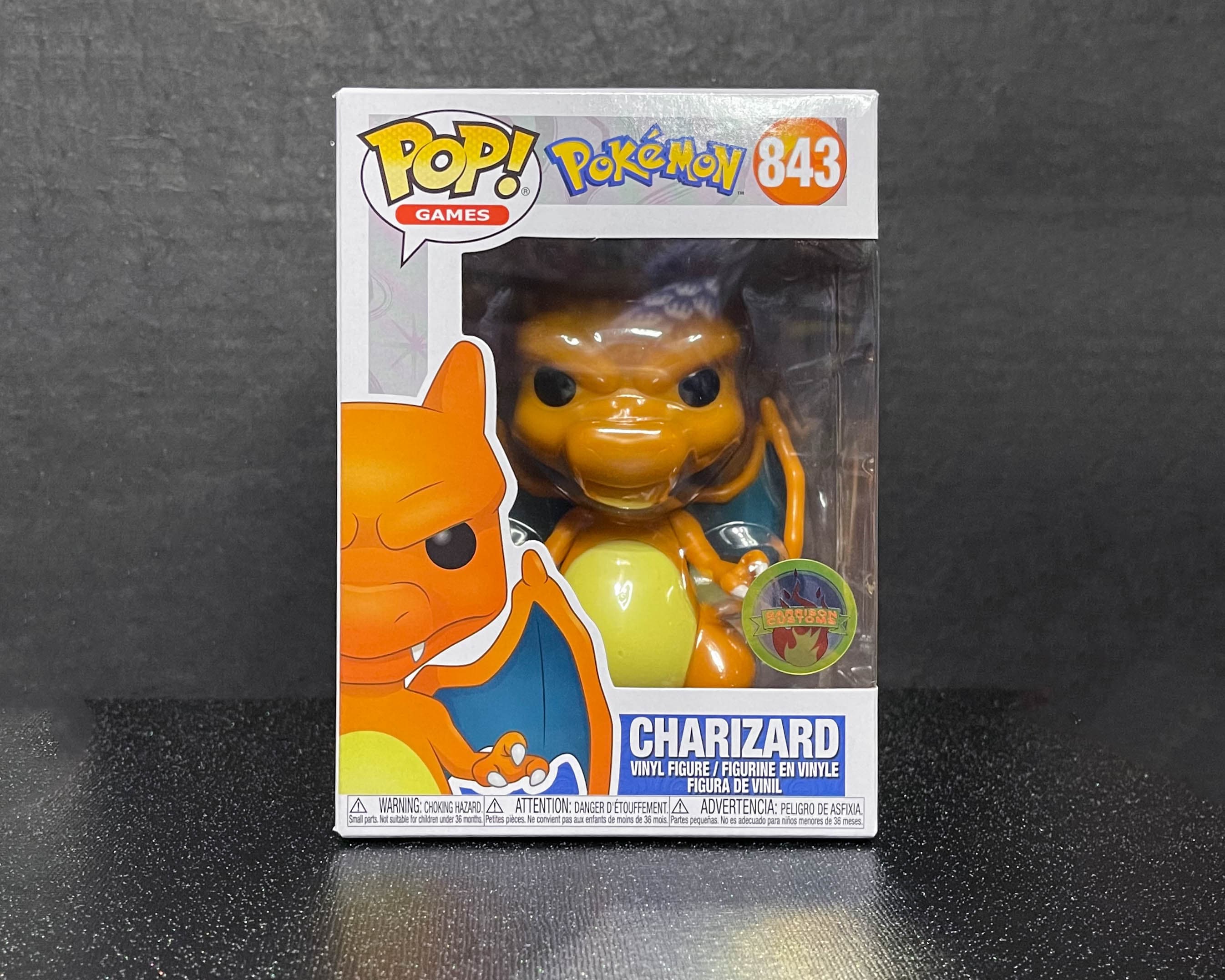 Charizard (light-up) -custom Funko Pokémon Pop! Vinyl - Etsy