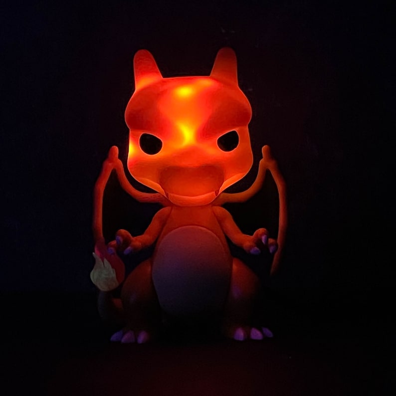 Charizard (light-up) -custom Funko Pokémon Pop! Vinyl - Etsy