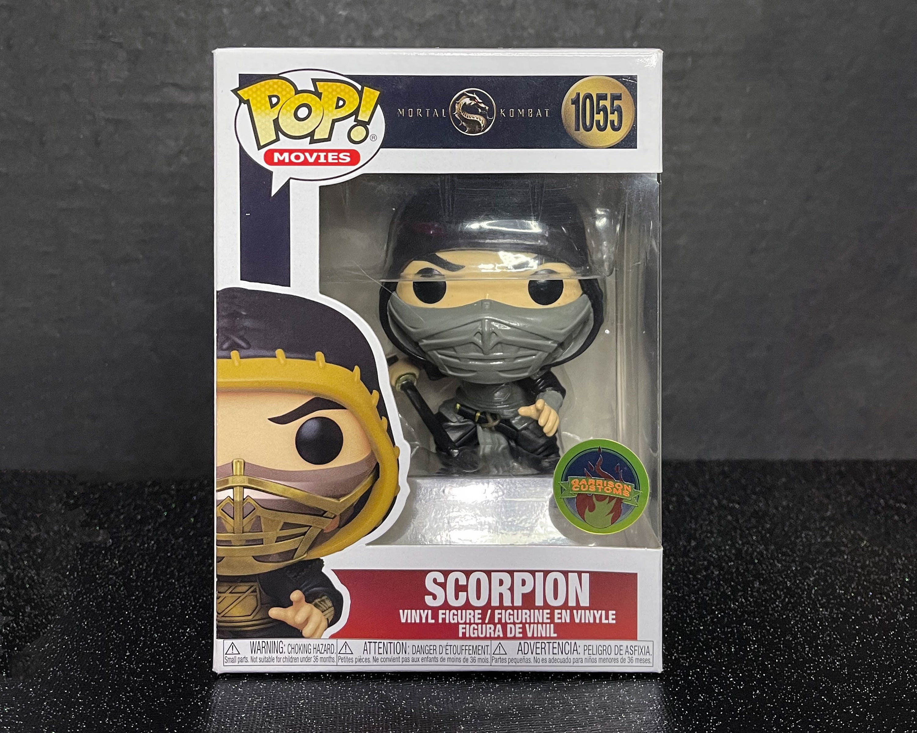 Smoke Ver.2 -custom Funko Mortal Kombat Pop! Vinyl - Etsy