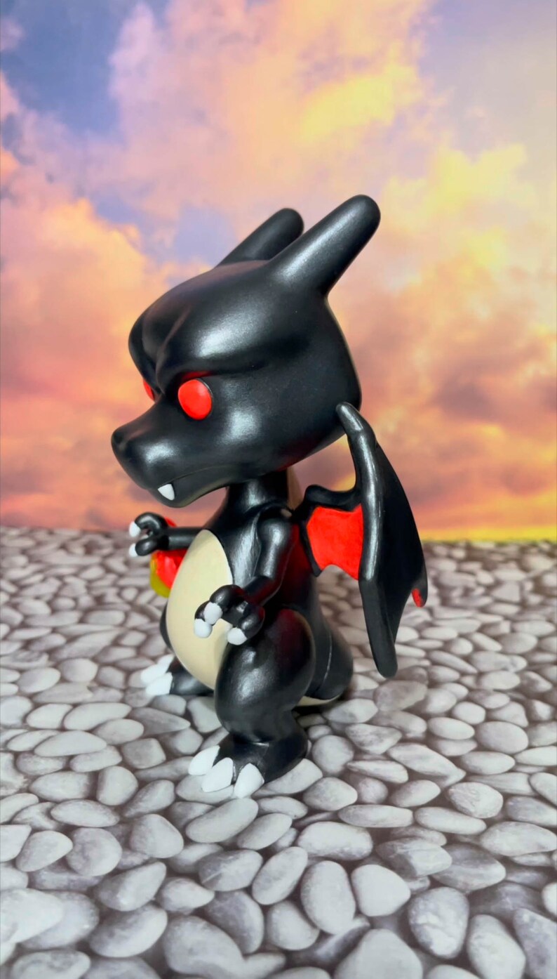 CHASE Version* Shiny Charizard -custom Funko Pokémon Pop! Vinyl - Etsy