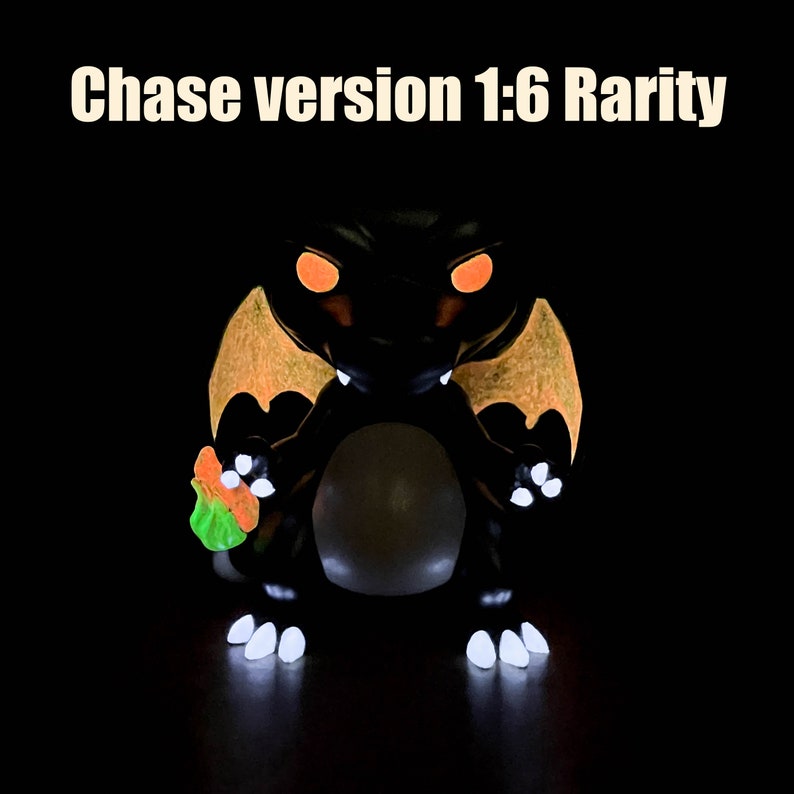Shiny Charizard -custom Funko Pokémon Pop! Vinyl W/ Chance of Chase - Etsy