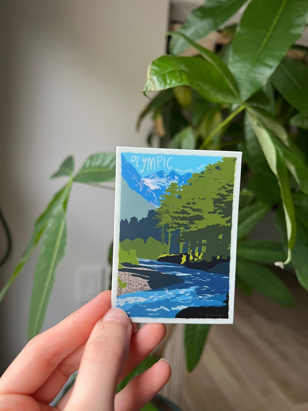 Olympic National Park Sticker - Etsy