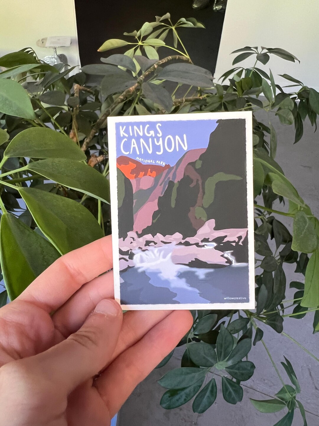 Kings Canyon National Park Sticker - Etsy