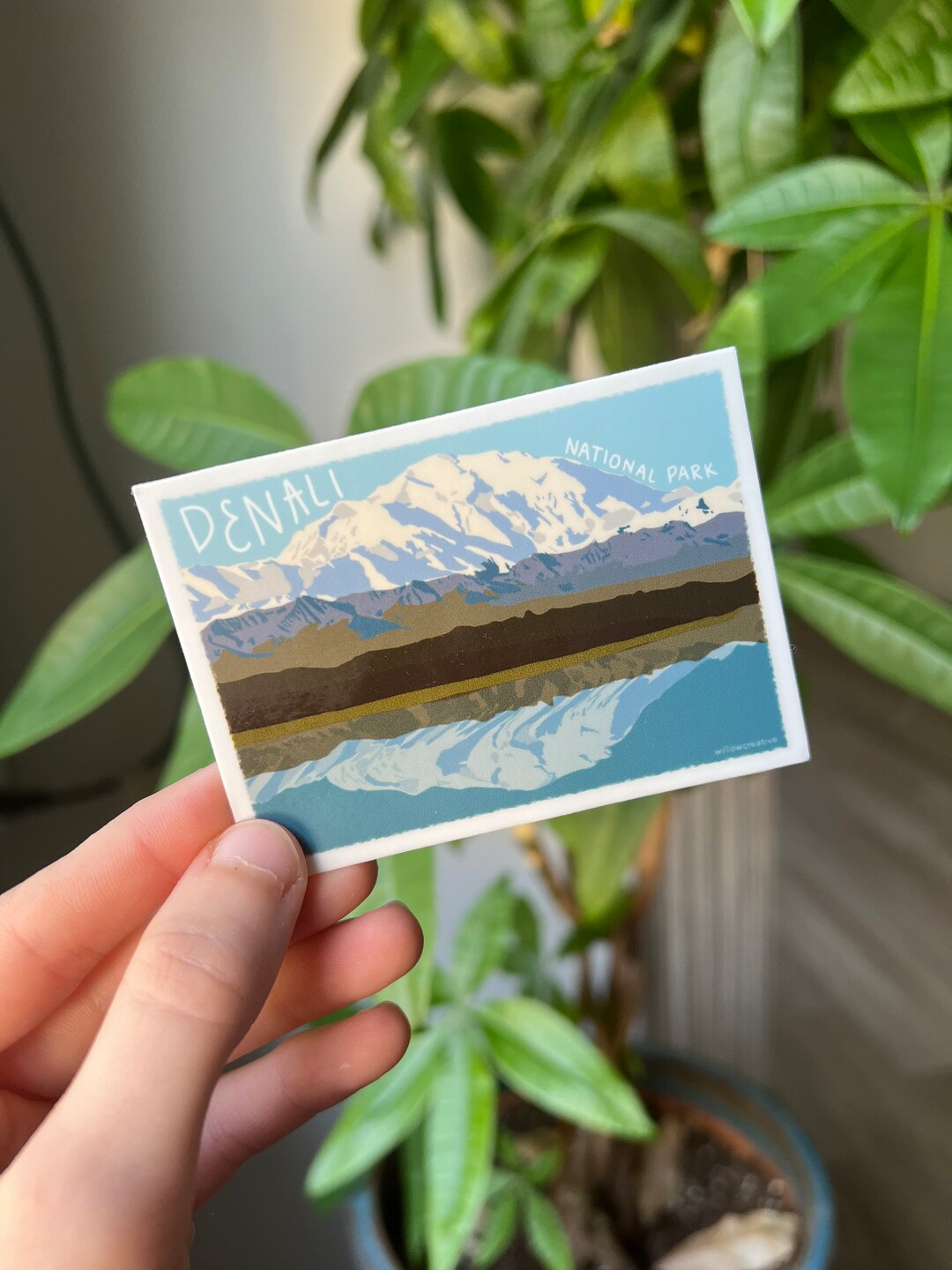 Denali National Park Vinyl Sticker - Etsy