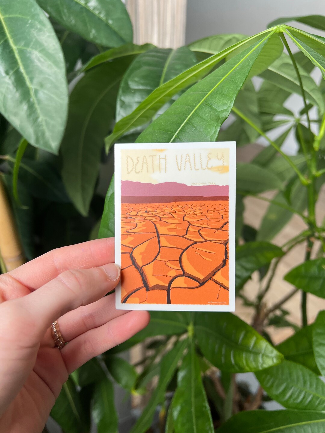 Death Valley National Park Vinyl Sticker - Etsy