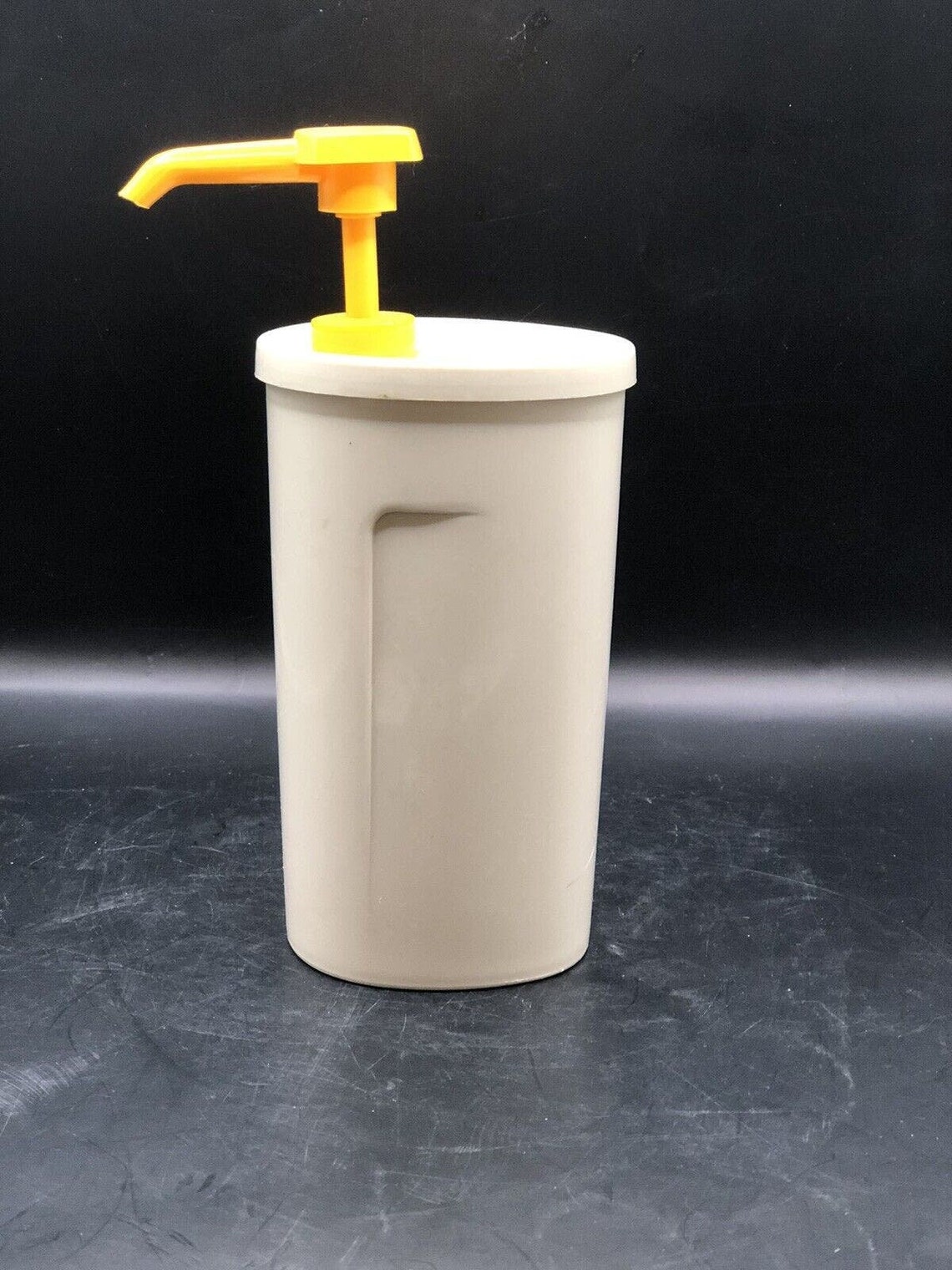 Vintage TUPPERWARE Mustard Pump Dispensers - Etsy