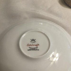 Colclough Cabbage Roses Red ,white & Pink Bone China Tea Cup and Saucer 8249 - Etsy