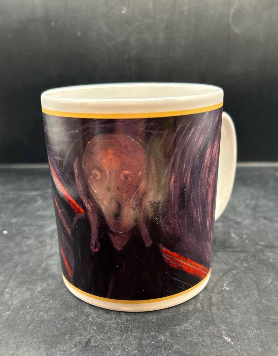 The Scream Edvard Munch Cafe Arts Henriksen Imports Ceramic Coffee Mug ...