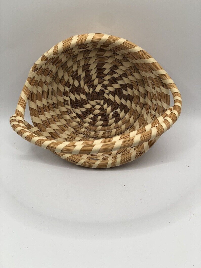 Charleston South Carolina Sweetgrass GULLAH Handmade Small Basket - Etsy