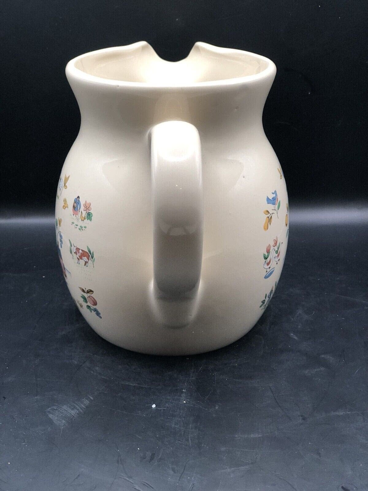 1980s Chic Goose Farmhouse Pitcher Stoneware HEARTLAND Vintage 6 1/2 - Etsy