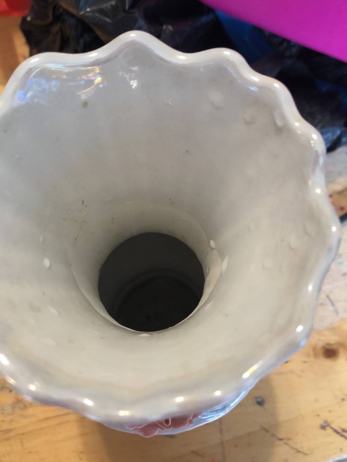 Gorgeous Vintage Vase Antique Roses Romantic Shabby Chic - Etsy