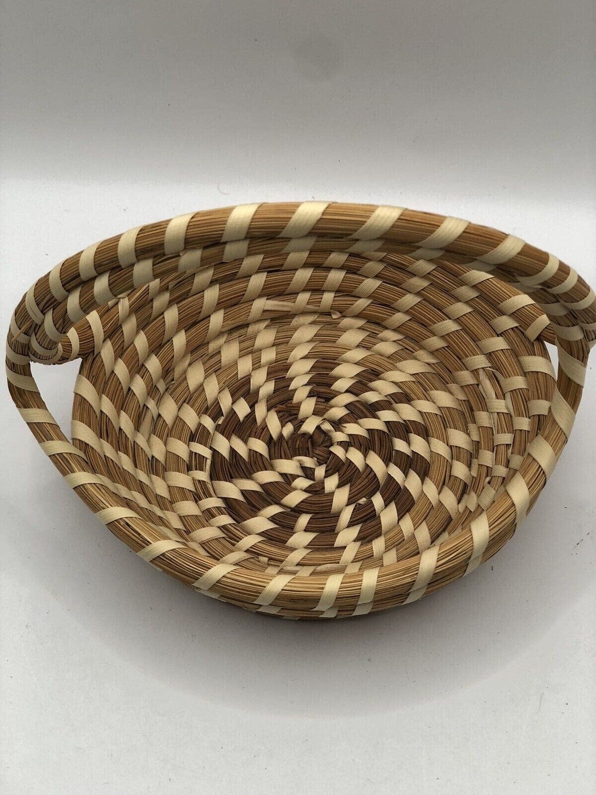 Charleston South Carolina Sweetgrass GULLAH Handmade Small Basket - Etsy