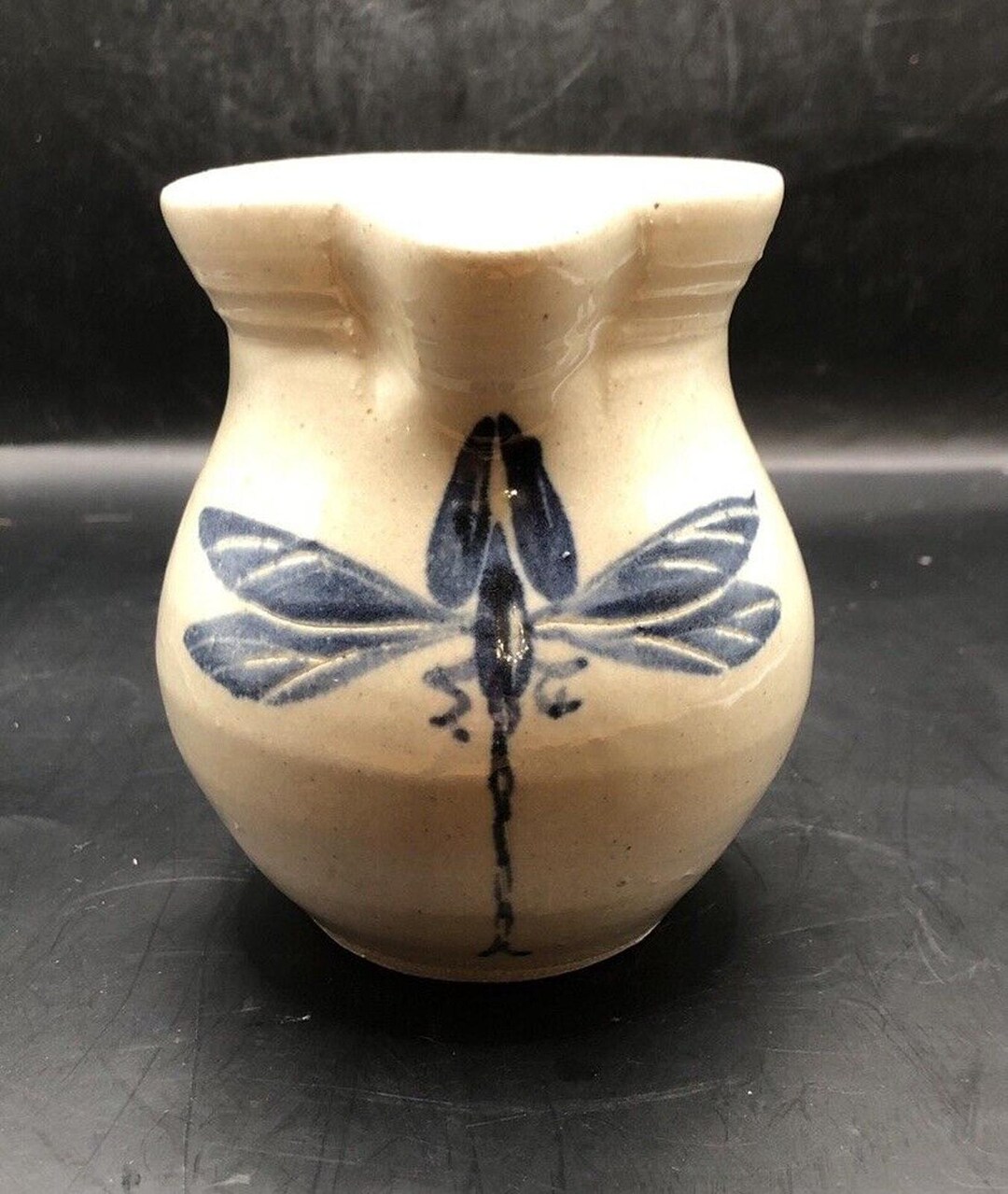 Cornwall Bridge Pottery Stoneware Pitcher 4.5 Inch (marked CBP )salt ...