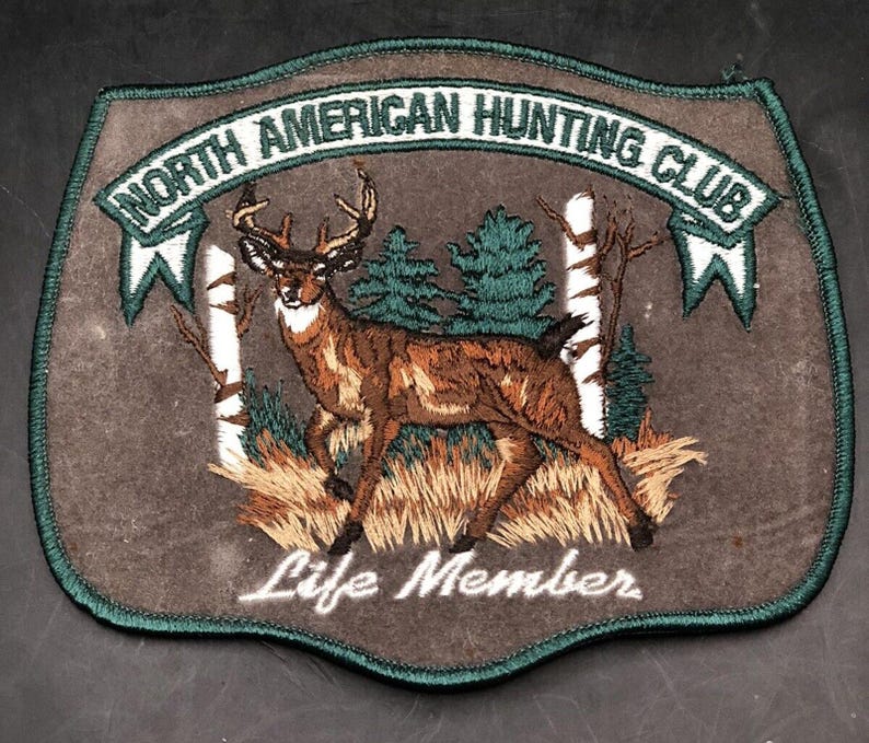 Large North American Hunting Club Life Member Patch Buck (S228) - Etsy