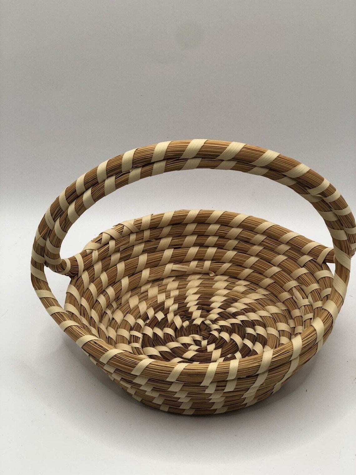 Charleston South Carolina Sweetgrass GULLAH Handmade Small Basket - Etsy